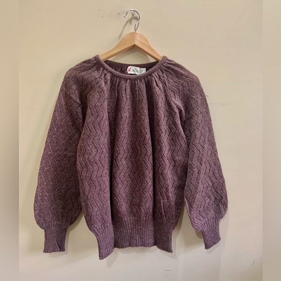 Liz Claiborne | Sweaters | Vintage Rik For Crazy Horse Knit Sweater ...